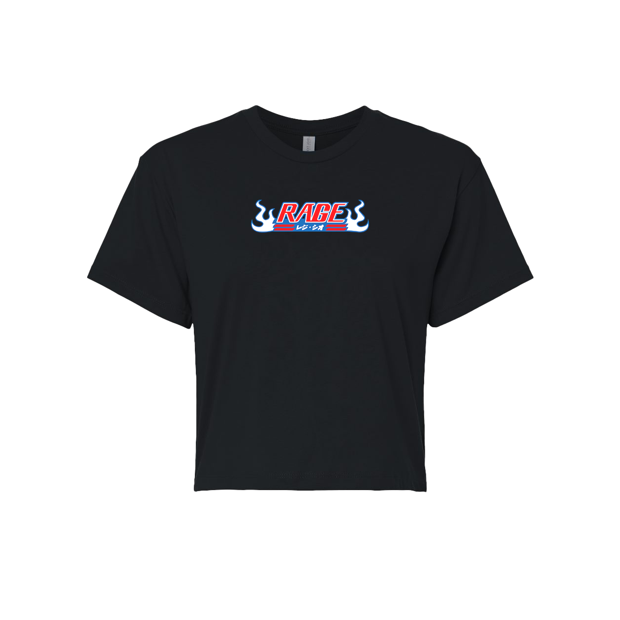 Rage Bleach Crop Tee – MerchLabs