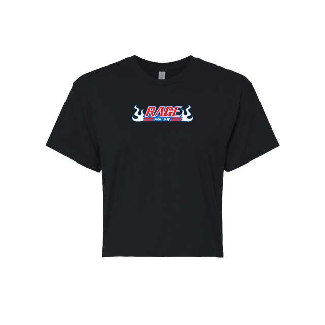 Rage Bleach Crop Tee – MerchLabs