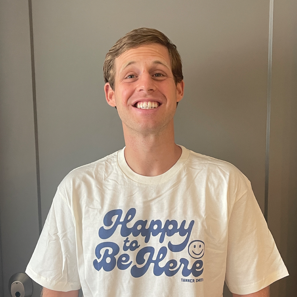 Happy to Be Here Tee – MerchLabs
